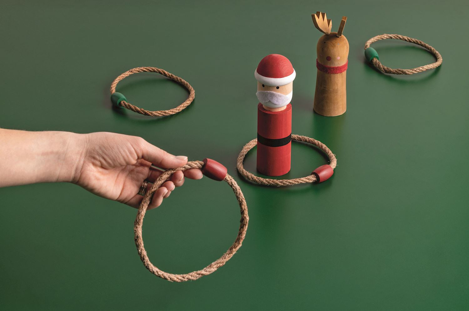 Santa & Reindeer Ring Toss Game – Little Luxuries of Mackinac Island