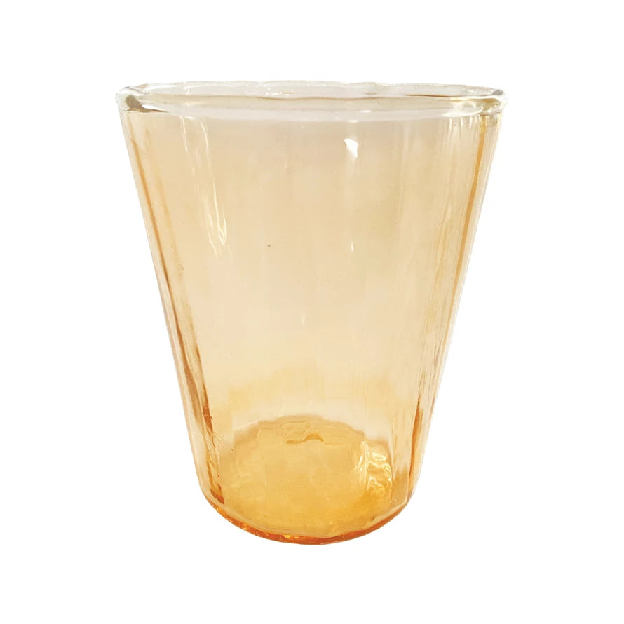 Recycled Ribbed Drinking Glass – Little Luxuries of Mackinac Island